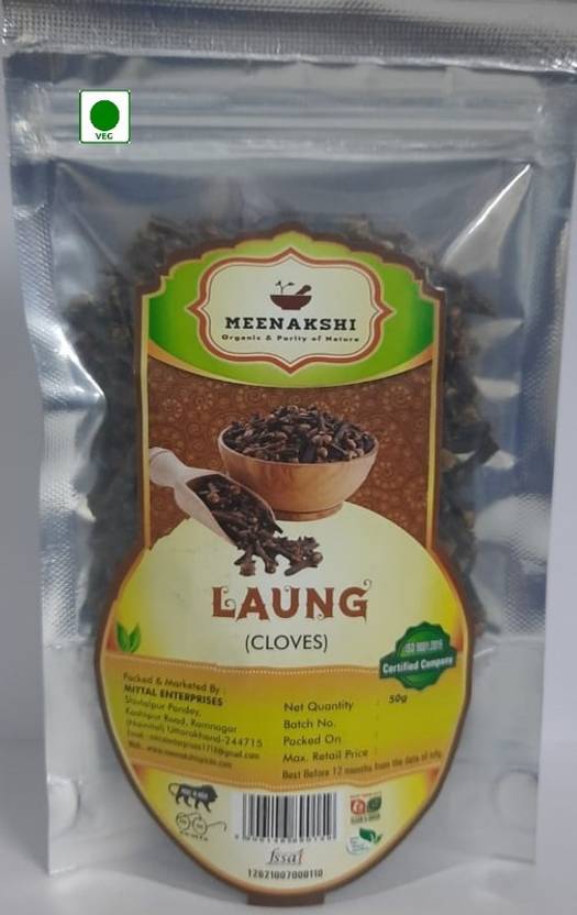 Meenakshi Whole Cloves I Sabut Laung I 50 Gm Price in India - Buy ...