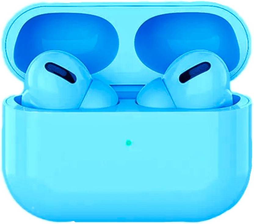Synom Airbuds Pro sky blue earbuds compatible all iOs and Android with ...
