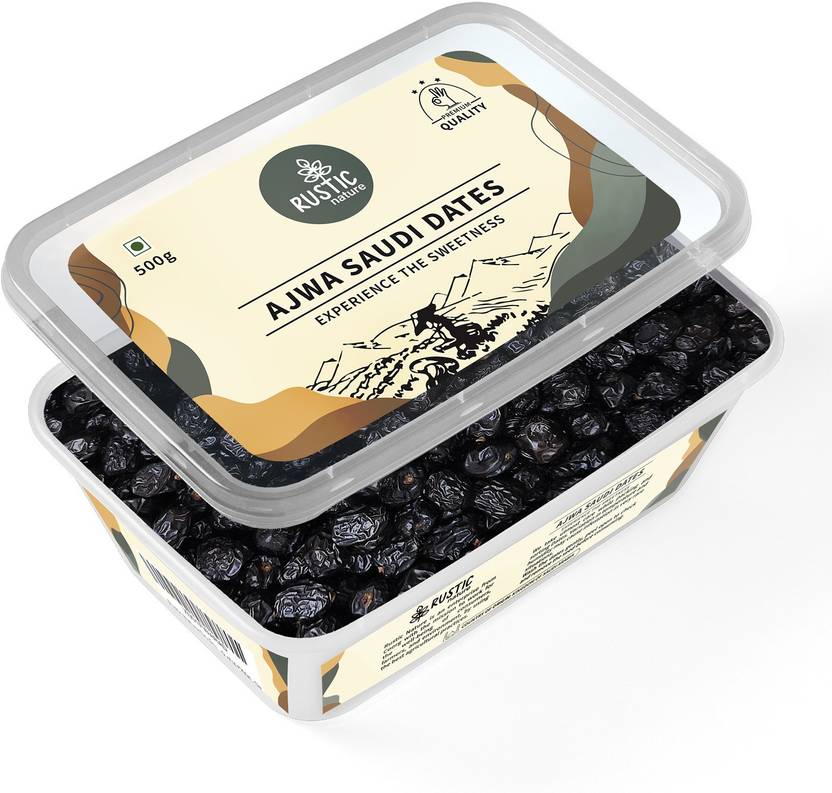 Rustic Nature Ajwa Khajoor Premium Imported Al Madina Saudi Dates Price ...