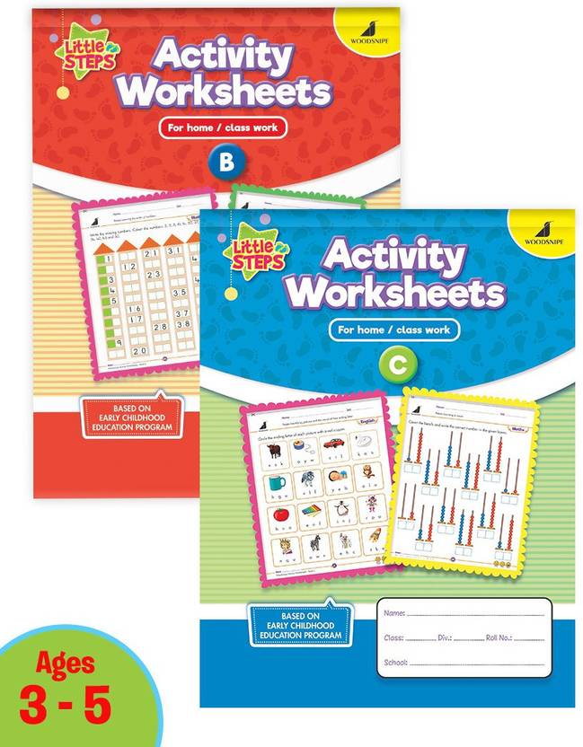 Fun Activity Worksheets for Preschool |LKG, UKG |Ages 3-5 Years ...