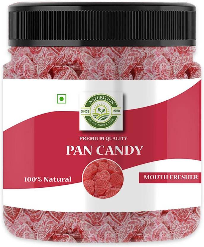 NATURITION Pan Candy | Paan Flavour Candy | Sweet Hard Candy | Paan ...