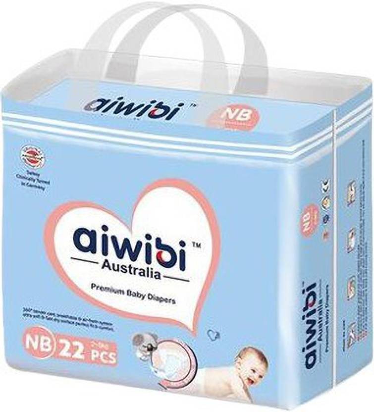 aiwibi New Born Baby Diaper Pants 22 count, with Bubble Bed Technology ...