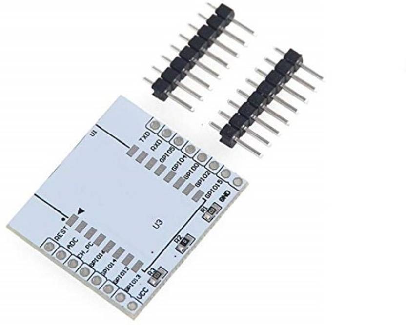 SunRobotics ESP8266 WIFI IOT MODULE BREAKOUT BOARD EASY TO SOLDER PIN HEADER CONVERTER ...