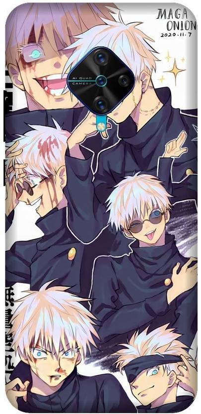 Vinsmoke Back Cover for Vivo S1 Pro Gojo, Jujustu Kaisen, Anime, Gojo ...