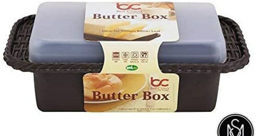 vocal india Ratan Plastic Butter Box utility container with lid 500 ml ...