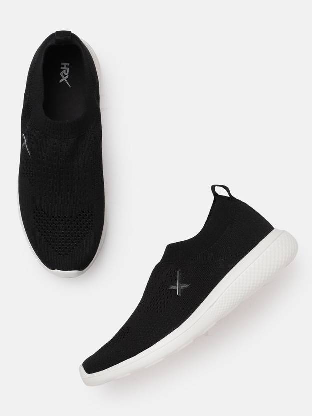 HRX by Hrithik Roshan HRX by Hrithik Roshan Women Black Woven Design ...