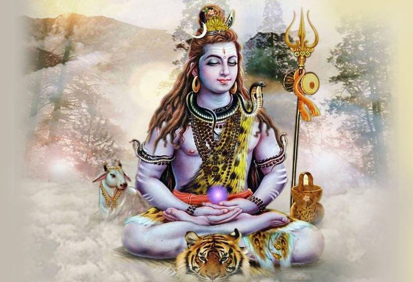 Poster Bholenath Photo Wall Poster sl1479 (13x19 Inches, Matte Paper ...