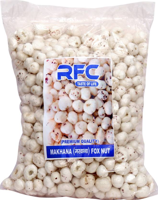 RFC Phool Makhana/Fox Nut Puffed Kernels Premium Quality (1kg) Fox Nut ...
