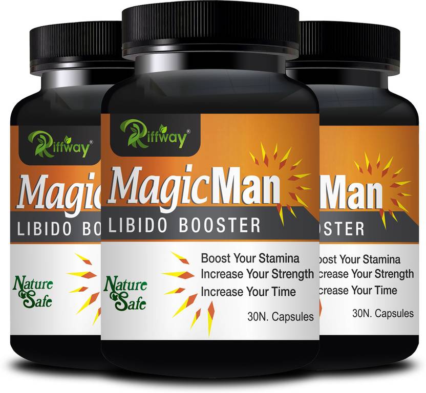 Riffway Magic Man Shilajit Capsules For Long Timing Bigger Harder Male ...