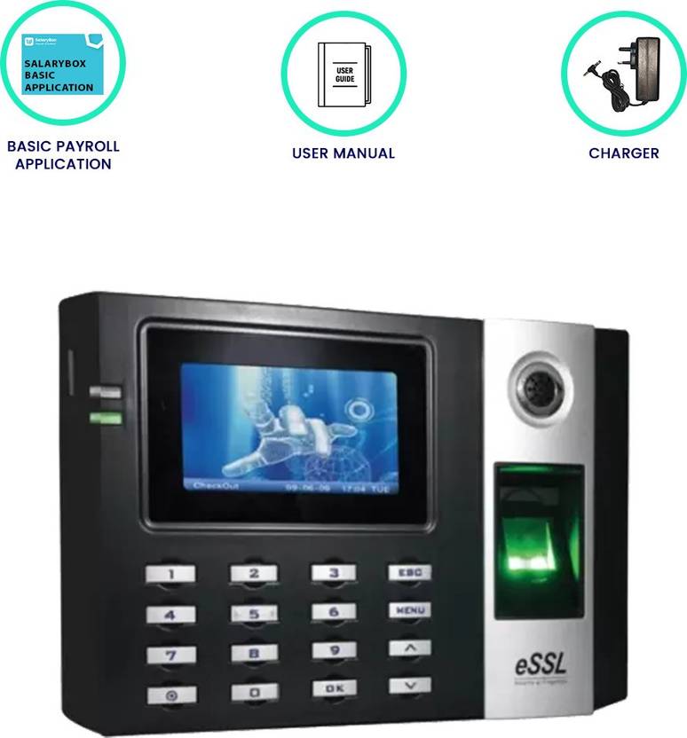 SalaryBox ESSL E9-C Biometric Device For MSME Businesses, Punch In ...