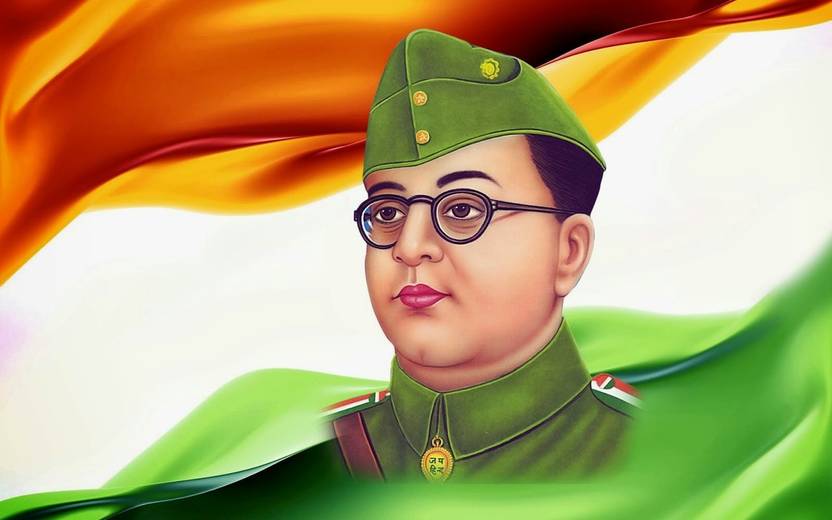 Subhash chandra Bose PhotoPaper Print Poster Photographic Paper ...