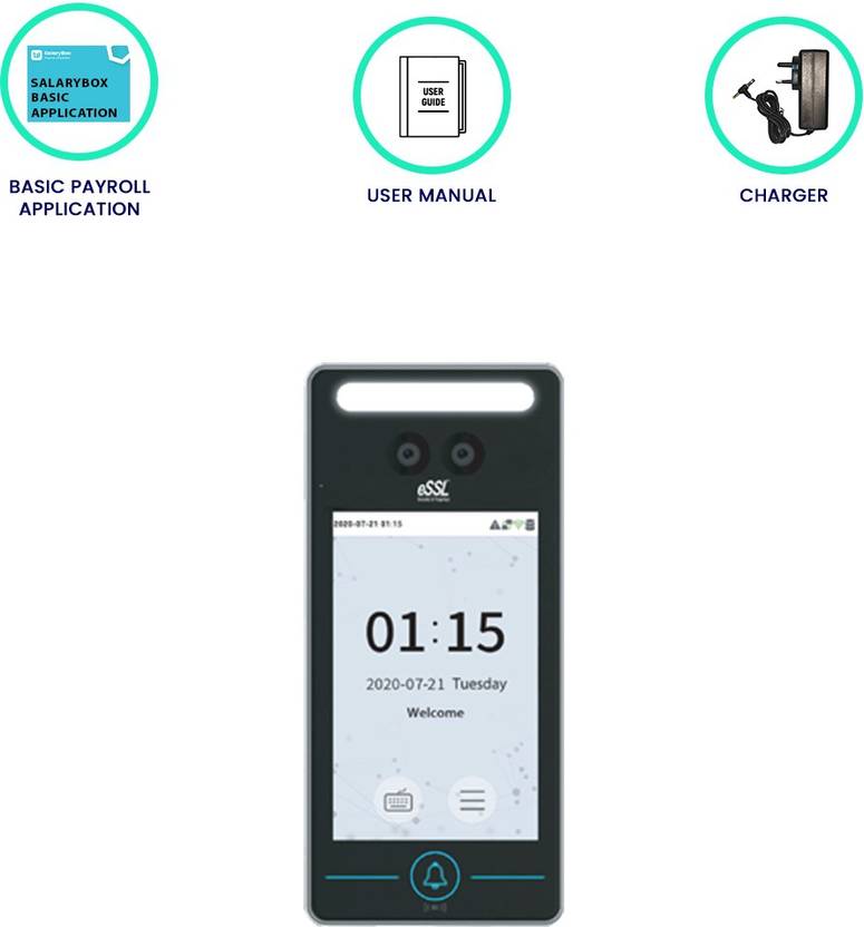 SalaryBox ESSL AI Face PLUTO Attendance Machine With Inbuilt Wi-Fi ... SalaryBox ESSL AI Face PLUTO Attendance Machine With Inbuilt Wi-Fi ...
