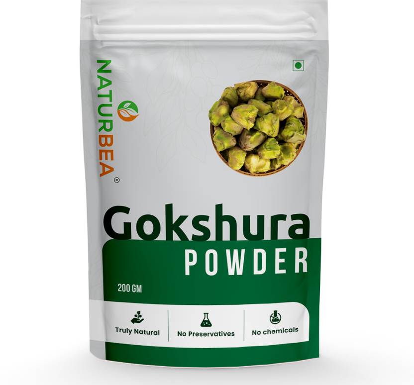 Naturbea Gokhru (Gokshura) Powder 200gm Price in India - Buy Naturbea ...
