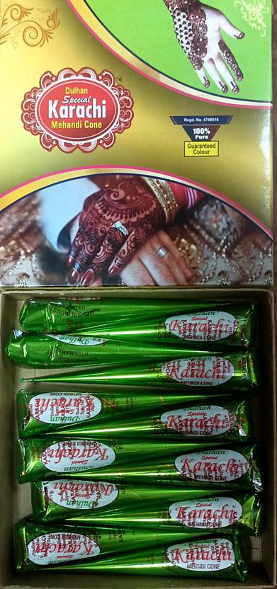 Dulhan Special Karachi Mehandi cone Natural Mehendi Price in India ...