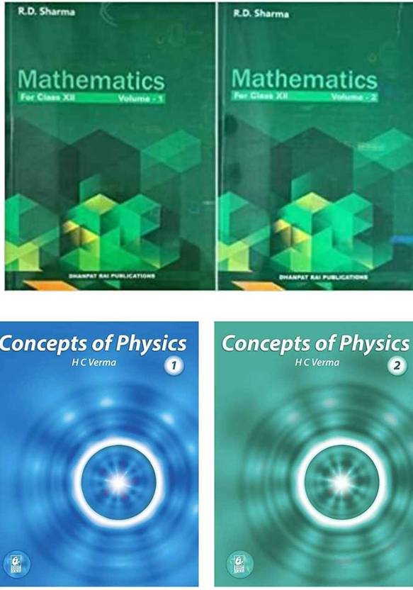 Set Of 2 (Rd Sharma Class 12th + Concept Of Physics): Buy Set Of 2 (Rd ...