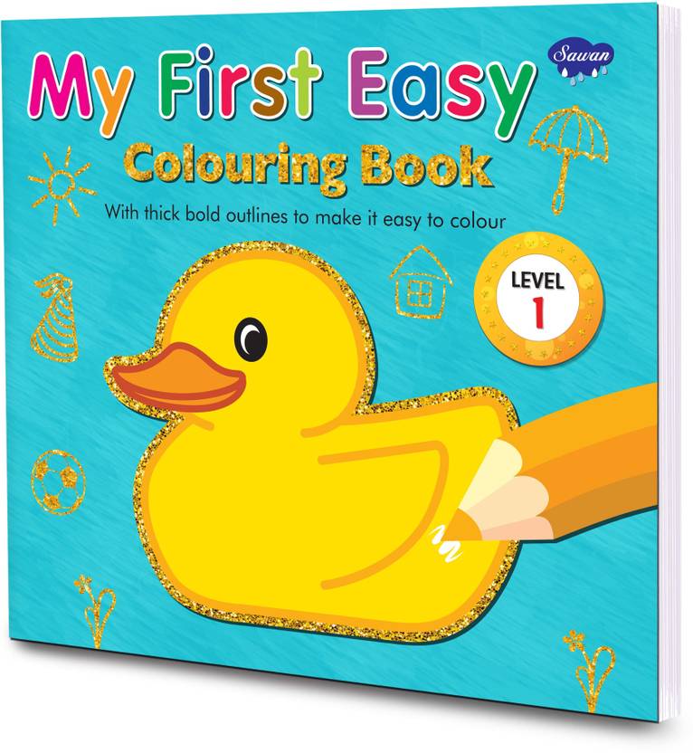 Sawan Colouring Book For Beginners - Level 1: Buy Sawan Colouring Book ...