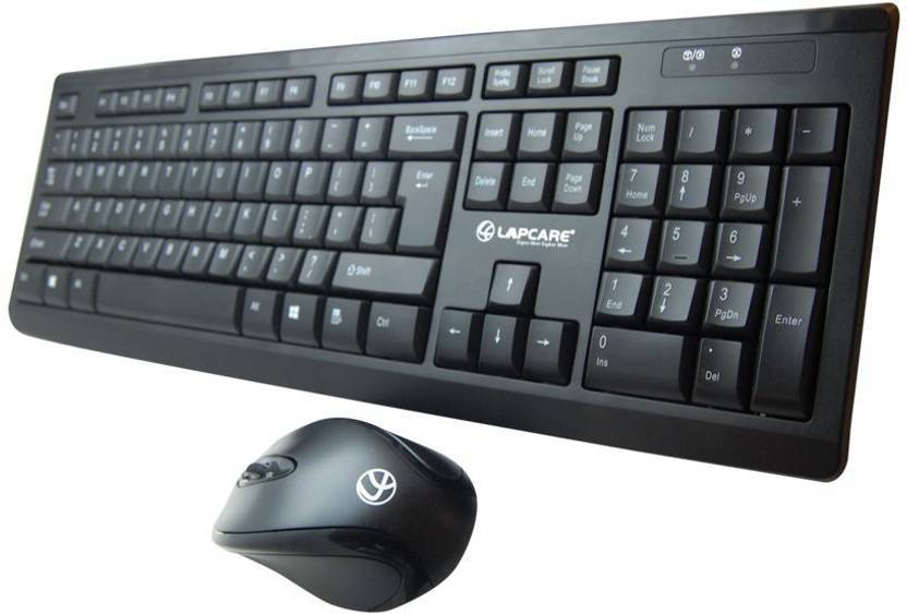 LAPCARE L901 WIRELESS KEYBOARD MOUSE Combo Set Price in India - Buy ...