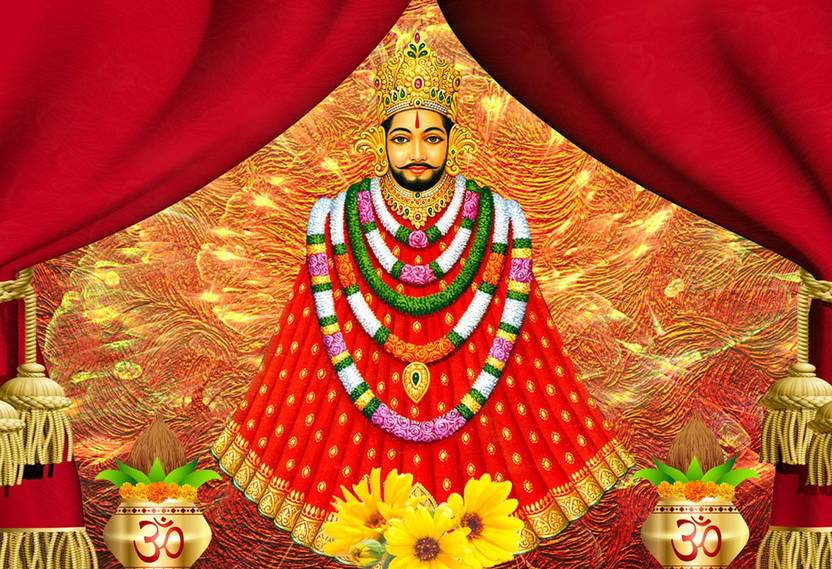 Poster Khatu Baba Shyam Ji (Large Poster, 300GSM Matt, 36x24 Inches ...
