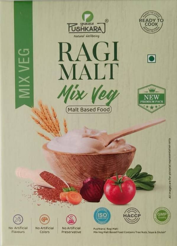 PUSHKARAJ RAGI MALT MIX VEG Cereal Price in India - Buy PUSHKARAJ RAGI ...