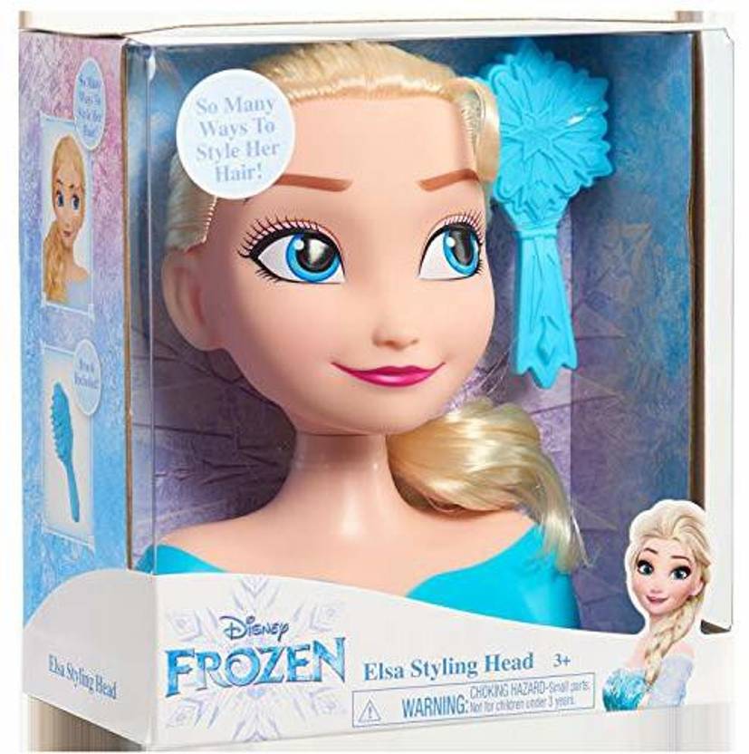 Disney Frozen Frozen Disney Elsa Styling Mini Head 7 Inches - Frozen ...