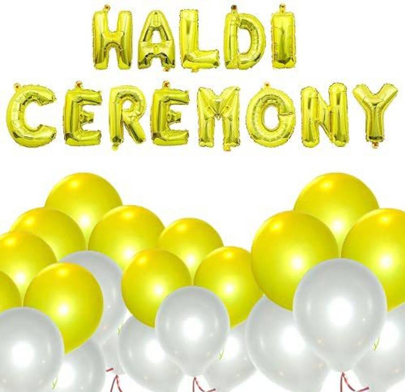 Flipkart.com | shribalaji Solid Haldi Ceremony Decoration 13 Letter ...