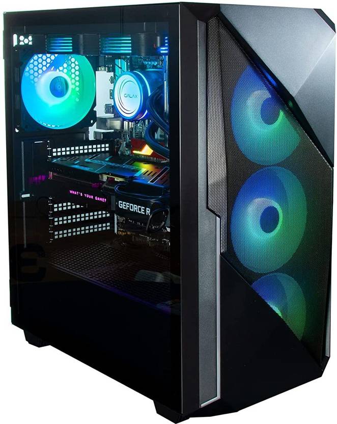 GALAX Revolution - 01 Mid Tower Gaming Case with 4 ARGB Fans Mid Tower ...