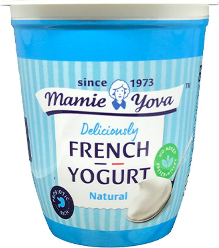 Mamie Yova Deliciously Natural French Plain Yogurt Price in India - Buy ...