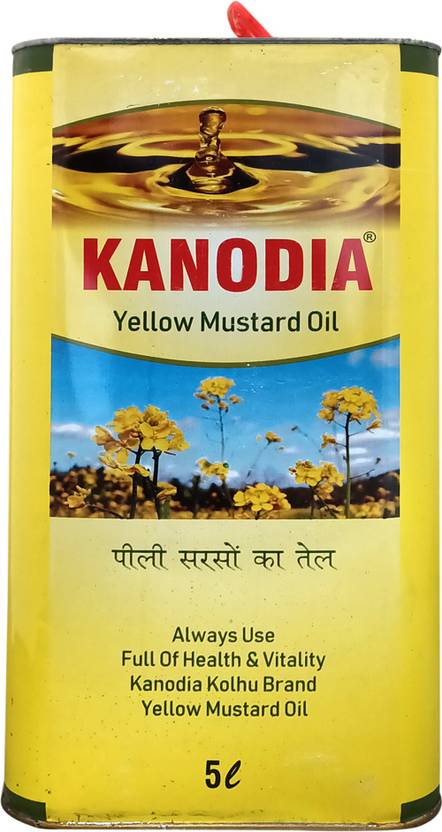 Kanodia Yellow Mustard Oil Tin Price in India - Buy Kanodia Yellow ...