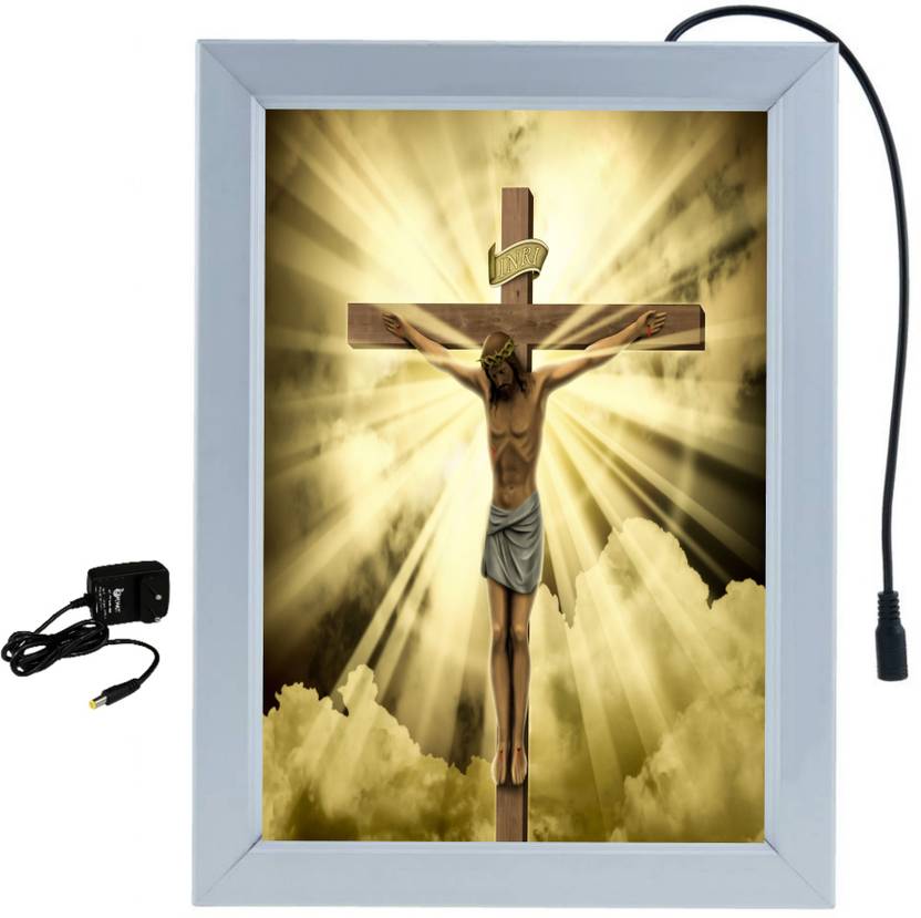 DESIGNING HUB JESUS 03 MODEL NO-03, 18 inch ELECTRONIC LED FRAME ...