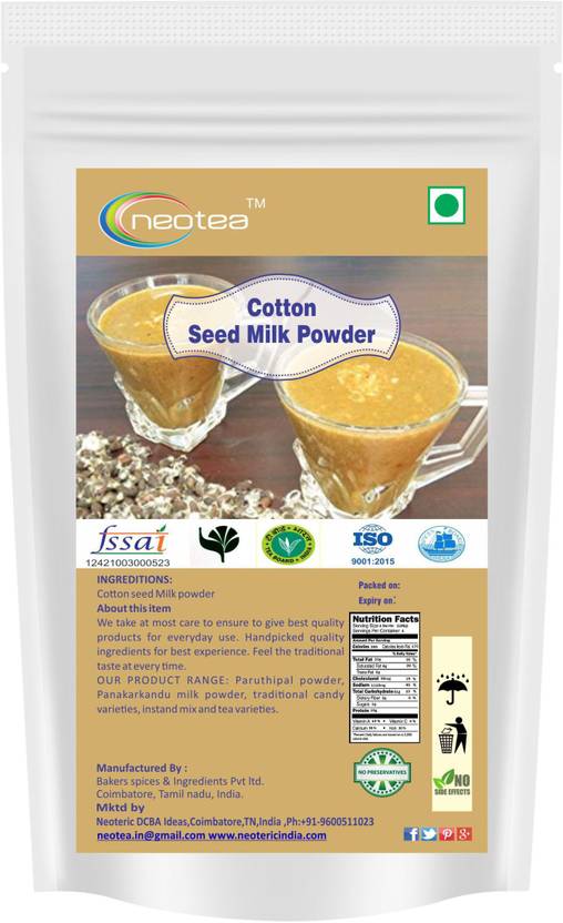 neotea Cotton Seed Milk Powder, Paruthi Paal, 250 g Price in India ...