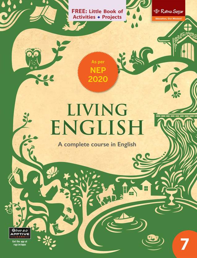 Living English 7 MCB (NEP 2020) | Main Course Book For Class 7 Living ...