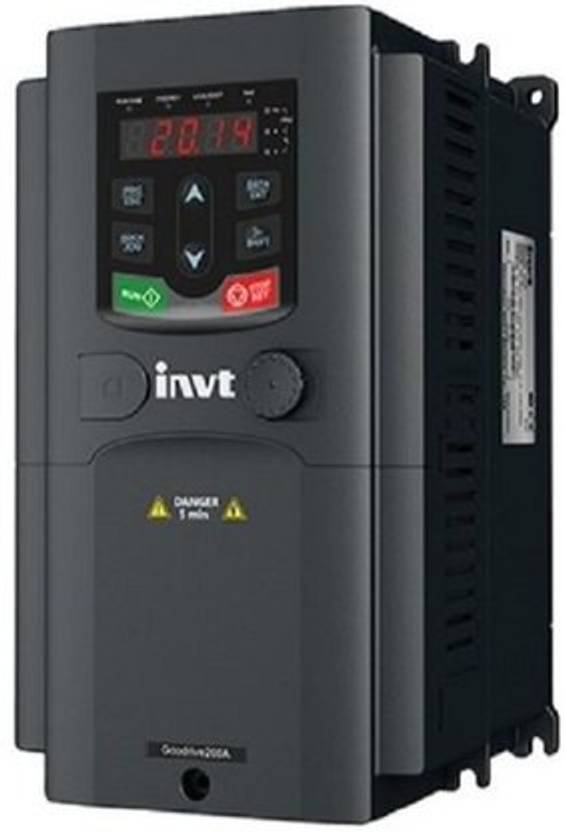 INVT Make MPPT based Solar VFD AC drive, 15HP/20HP rating, GD200A-011G/015P-4 Pure Sine Wave ...