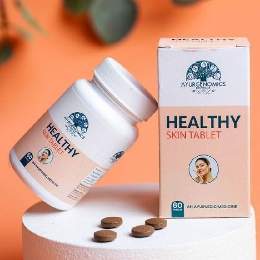 AYURGENOMICS BOTANICALS Healthy Skin Tablets Price in India - Buy ...