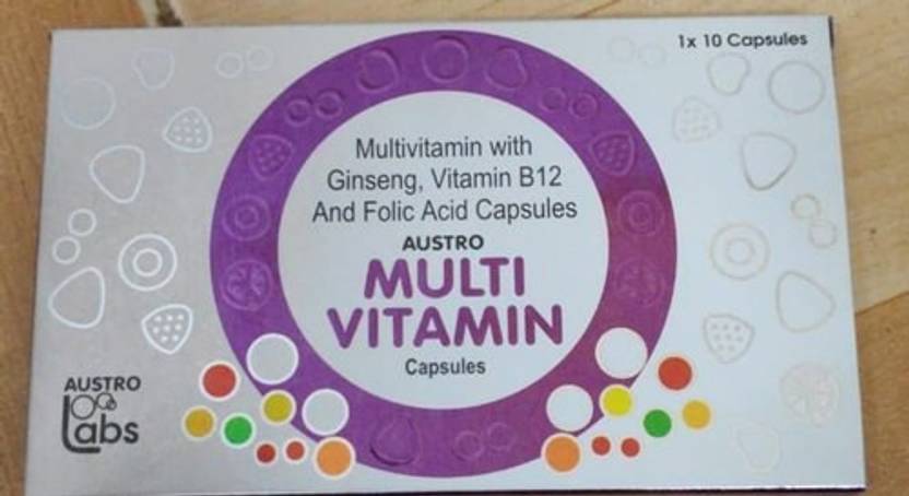 Austro multivitamin CAPSULES PACK OF 3X10 Price in India - Buy Austro ...