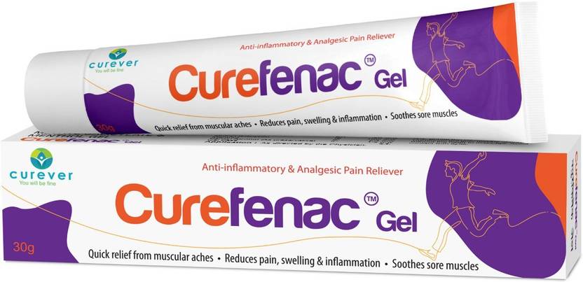 Curefenac Gel For Pain Relief Gel Price in India - Buy Curefenac Gel ...