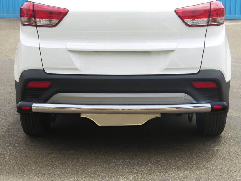 Goldsun Auto Stainless Steel Car Bumper Guard Price in India - Buy ...