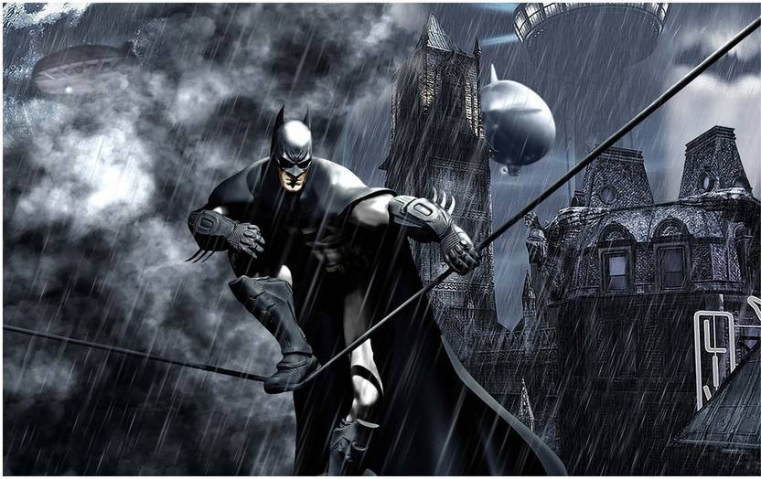 Batman Flex Poster For Room Mo-602 Photographic Paper - Abstract ...