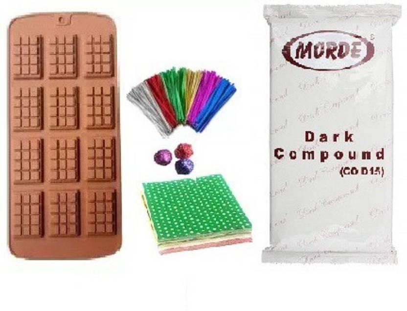 Morde Dark Compound 400g, Doted Foil Paper, Twisties, mini bar ...