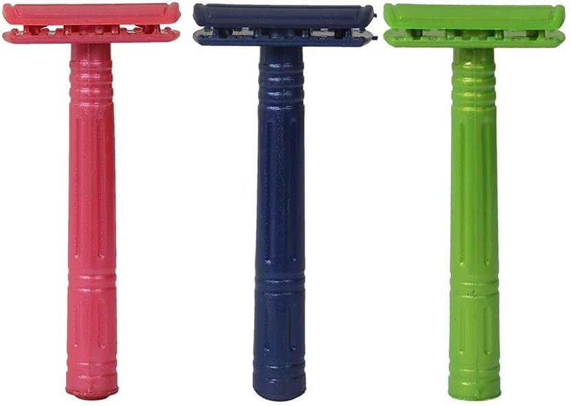 tinku Double Edge Plastic Safety Razor (Pack of 3), TTK-CLASSIC-SUPER ...