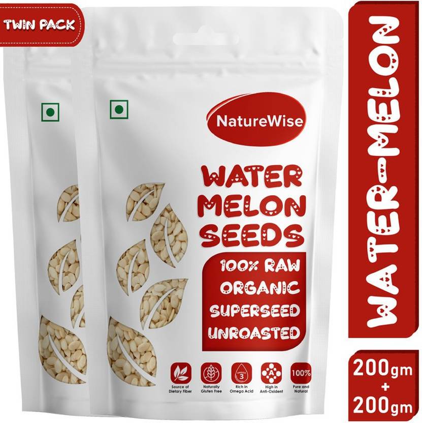 Naturewise Raw Watermelon Seeds, High Protein, Healthy Seeds for weight ...