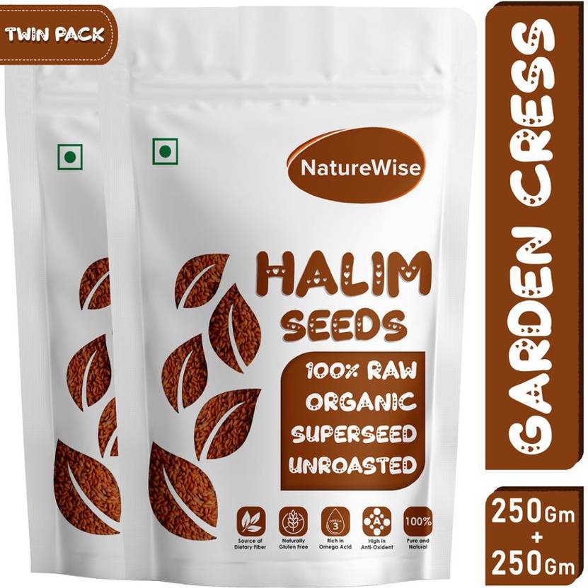 Naturewise Organic Halim Seeds- Aliv Seeds | Haleem Seeds | Halim Seeds ...