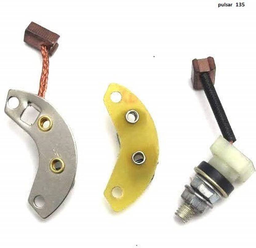GEO Self Starter Carbon Plate Assy for Bajaj Pulser-135 Vehicle Starter ...