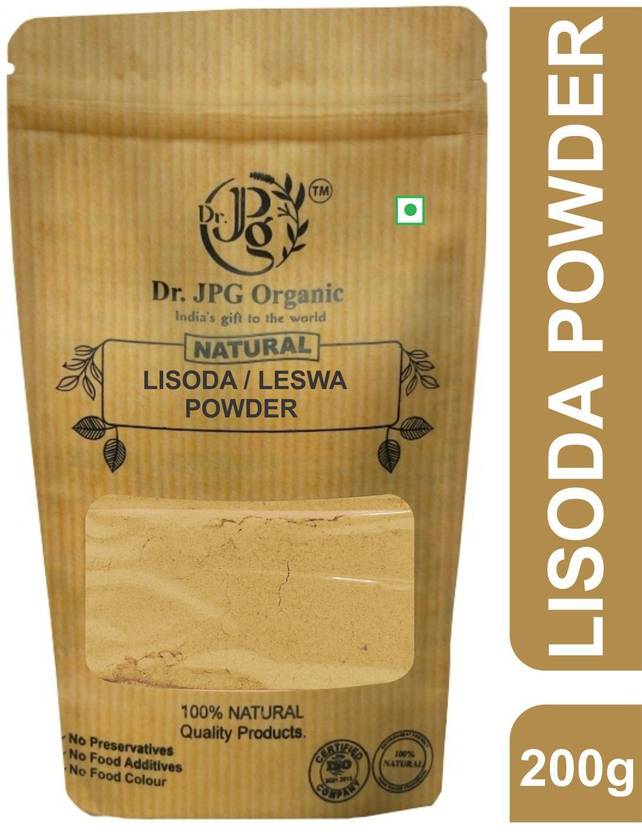 Dr. JPG Organic Natural Lisoda/Leswa Powder (Cordia Dichotoma)-FSSAI ...