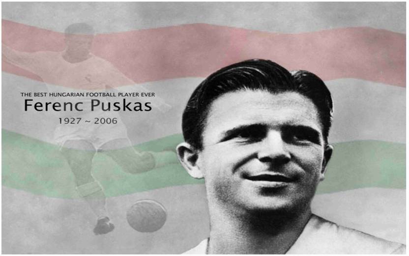 Ferenc Puskas Footballer Flex Poster For Room M4 Photographic Paper ...