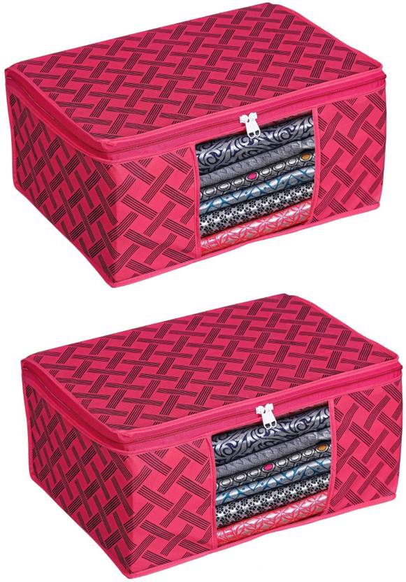 TOYSILO storage box for clothes Non-Woven Fabric Saree Cover Clothes ...