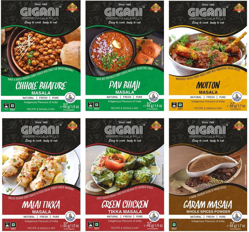 GIGANI Chole Bhature, Malai Tik, Pav Bhaji, Gr Chi Tik, Mutt Masala ...