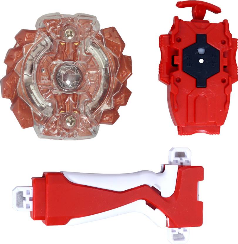 BLACK MONK Tornado Gyro Beyblade with String Launcher Gou Chagake ...