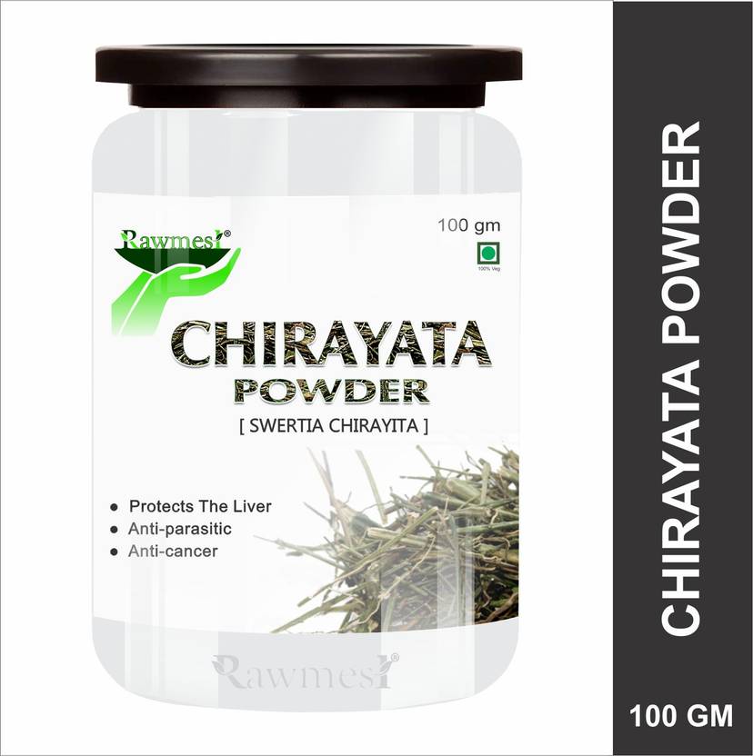 Rawmest Natural Chirayata Powder|Organic Kalmegh Powder|Swertia Chirata ...