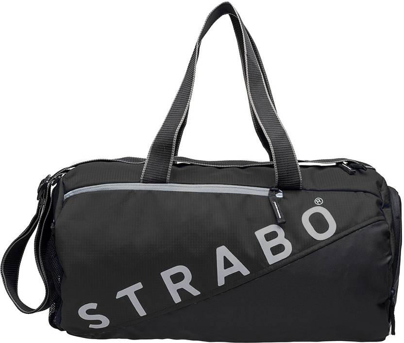 Strabo Punch Gym Duffel Bag Black - Price in India | Flipkart.com