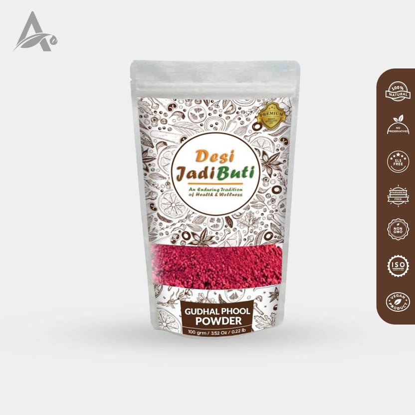 Desi Jadi Buti Gudhal Phool Powder – Gudhal Flower Powder – Hibiscus ...